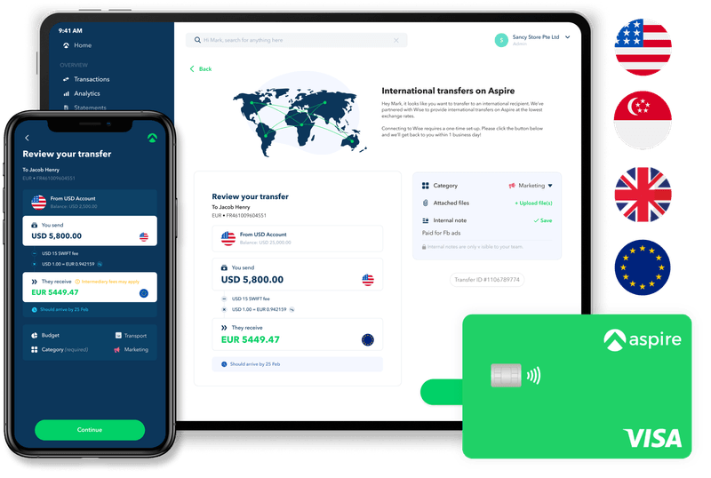 Radically low fees on global payments & money transfers