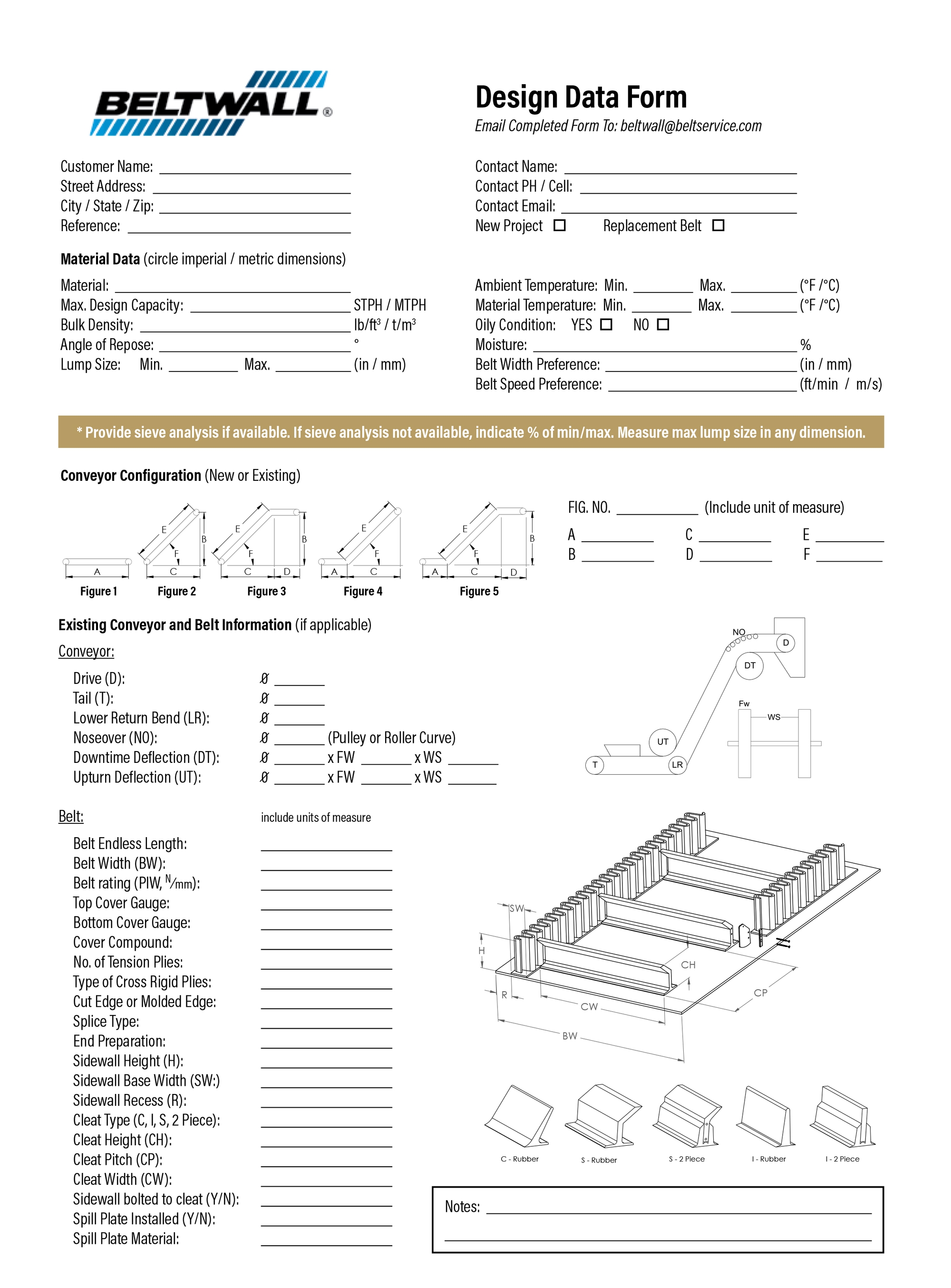 Beltwall | Our Products | Beltservice Corporation