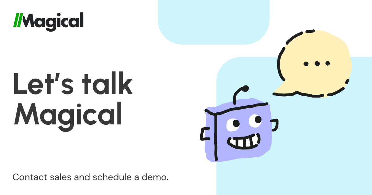 Contact Sales | Magical