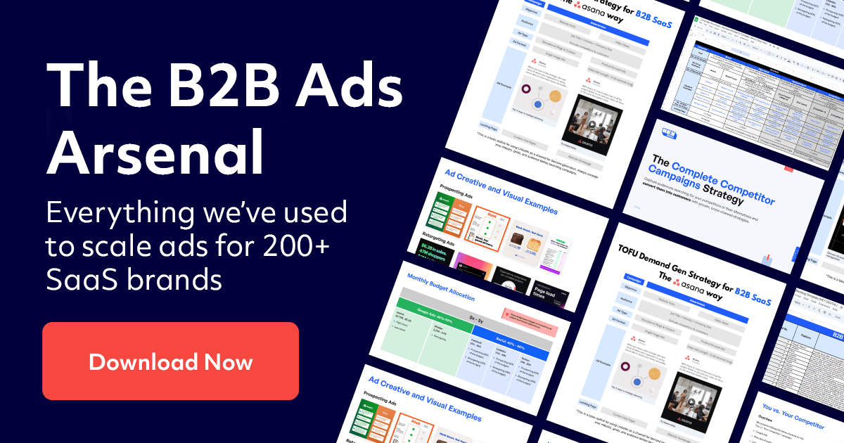 The B2B Ads Arsenal - Download Now | Hey Digital