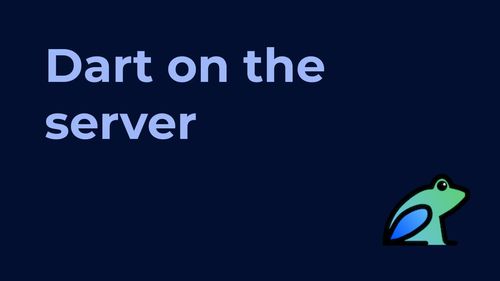 Dart on the server with Dart Frog