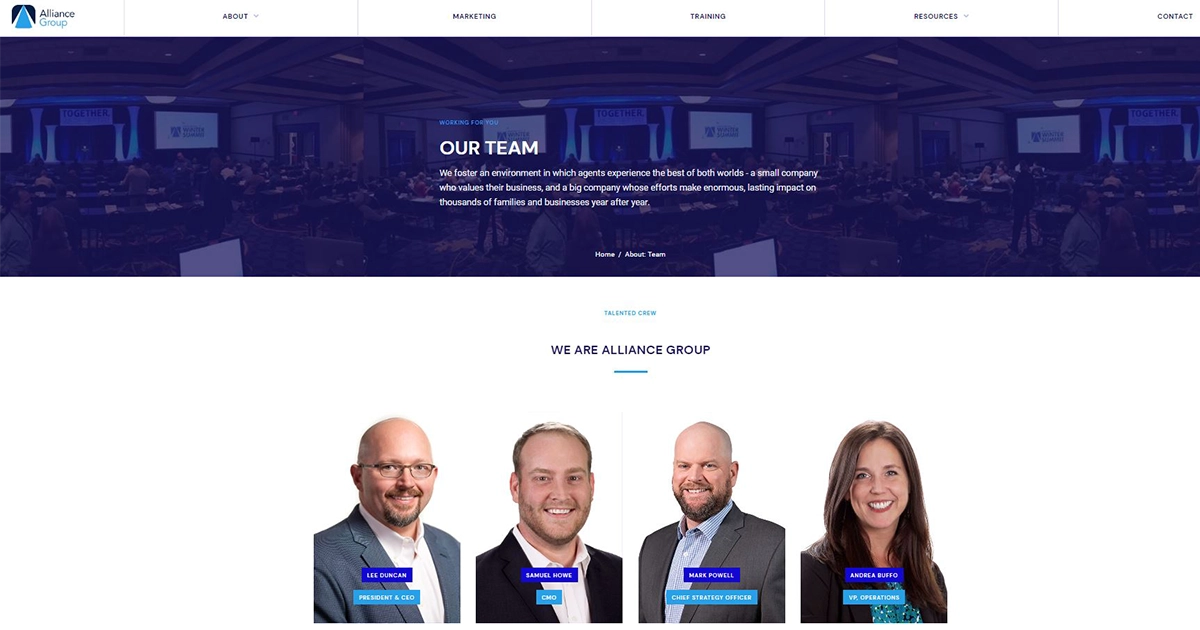 Alliance Group Team | Alliance Group