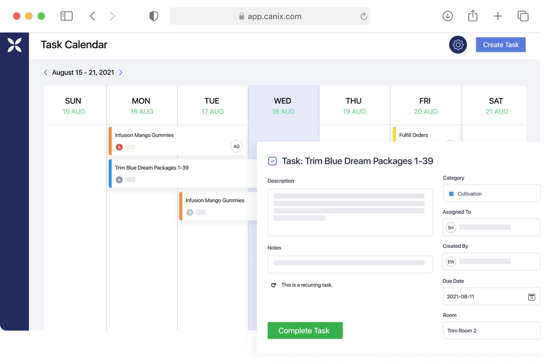Canix | Cannabis ERP and Seed-to-Sale Software