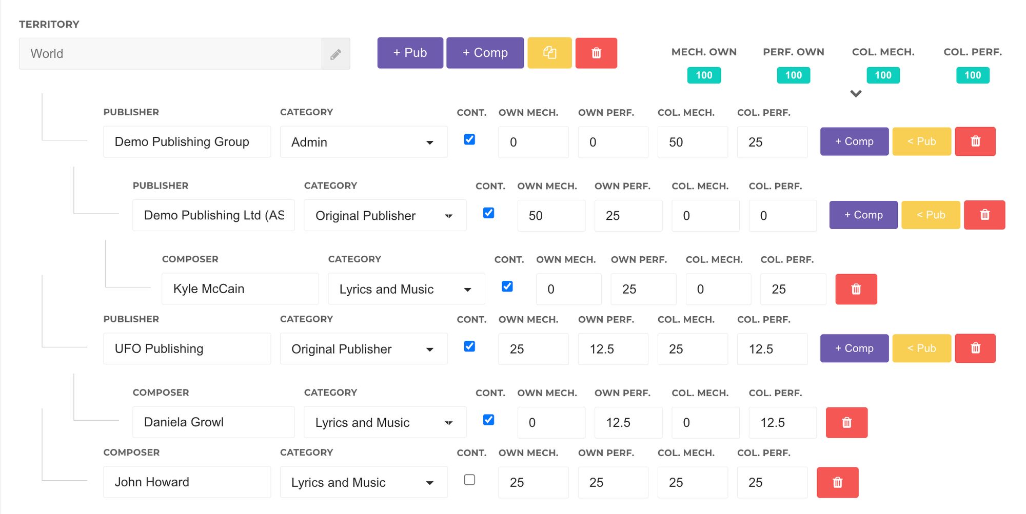 Publishing Royalties Software & Features | Curve Royalty Systems