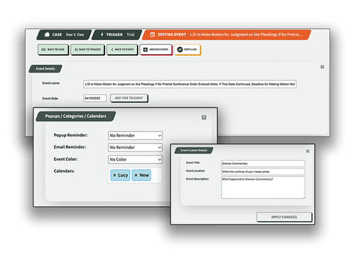 DocketCalendar | Automated Legal Deadlines | Conquer Your Calendar