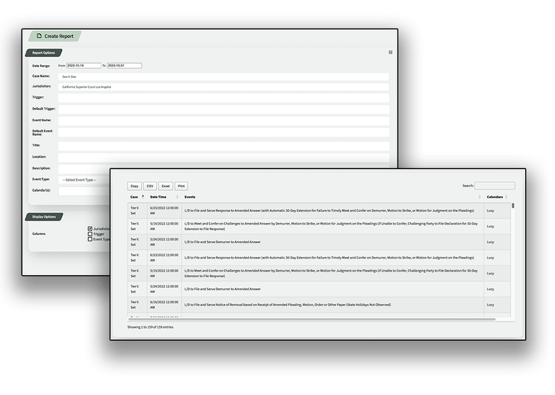 DocketCalendar | Automated Legal Deadlines | Conquer Your Calendar