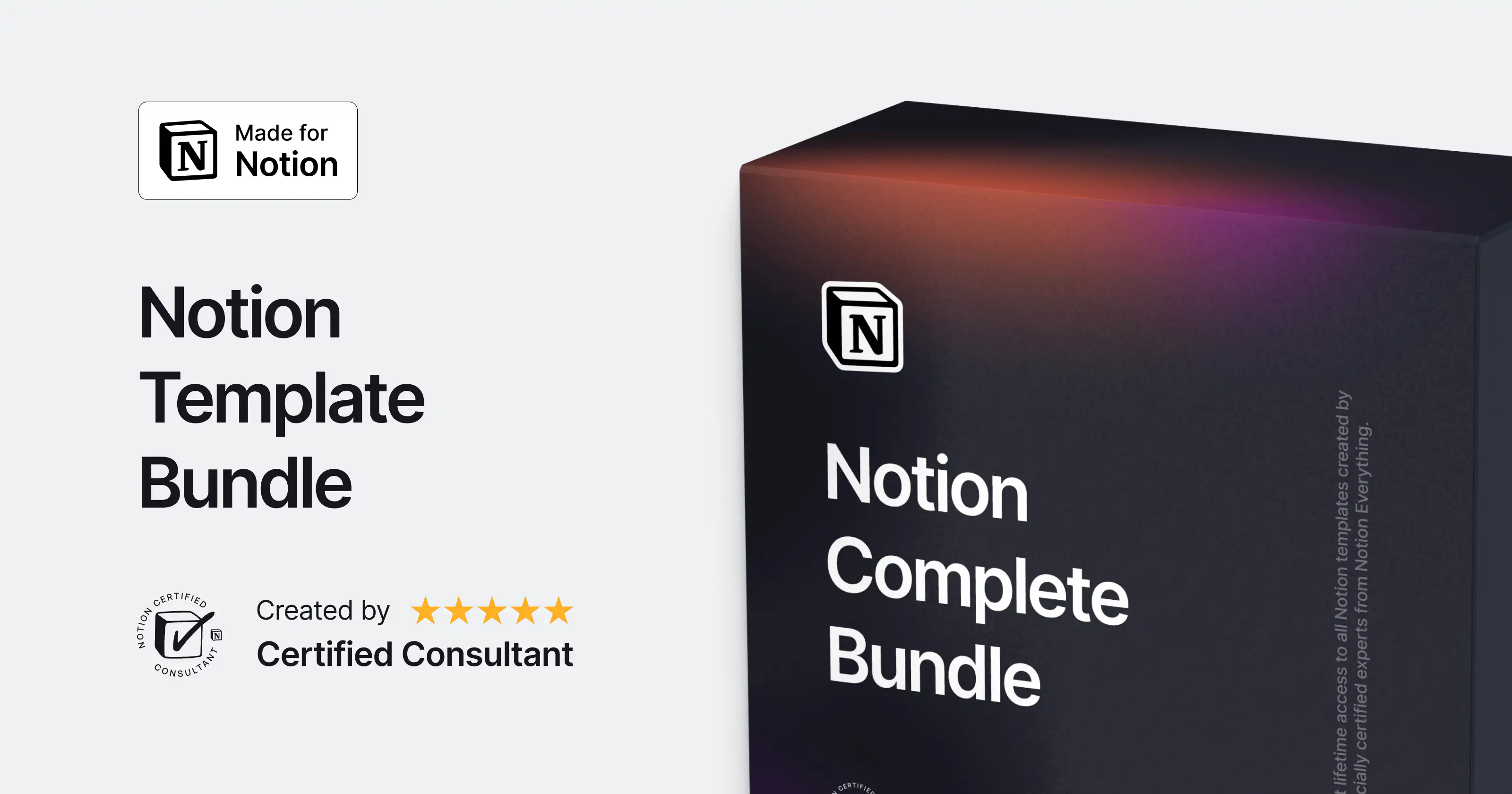 Complete Notion Template Bundle - Notion Everything