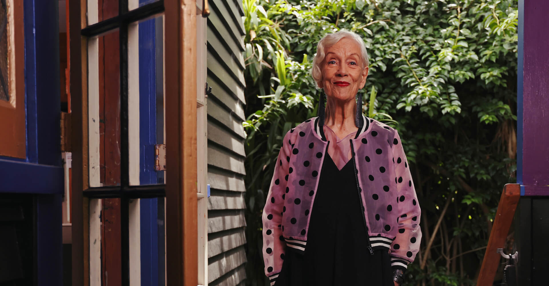 Jacqueline Fahey has something to say about - and through - her clothes ...