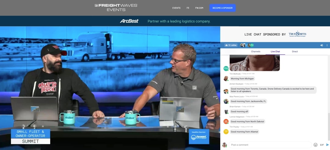 Virtual Live Logistics Events & Freight Conferences | FreightWaves