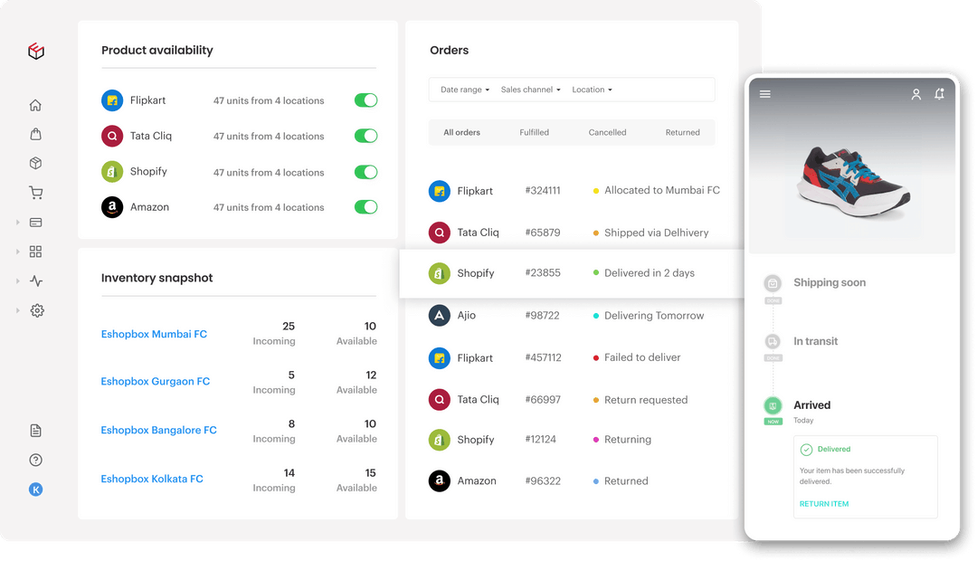 Ecommerce Fulfilment Services, Warehouses, & Technology | Eshopbox