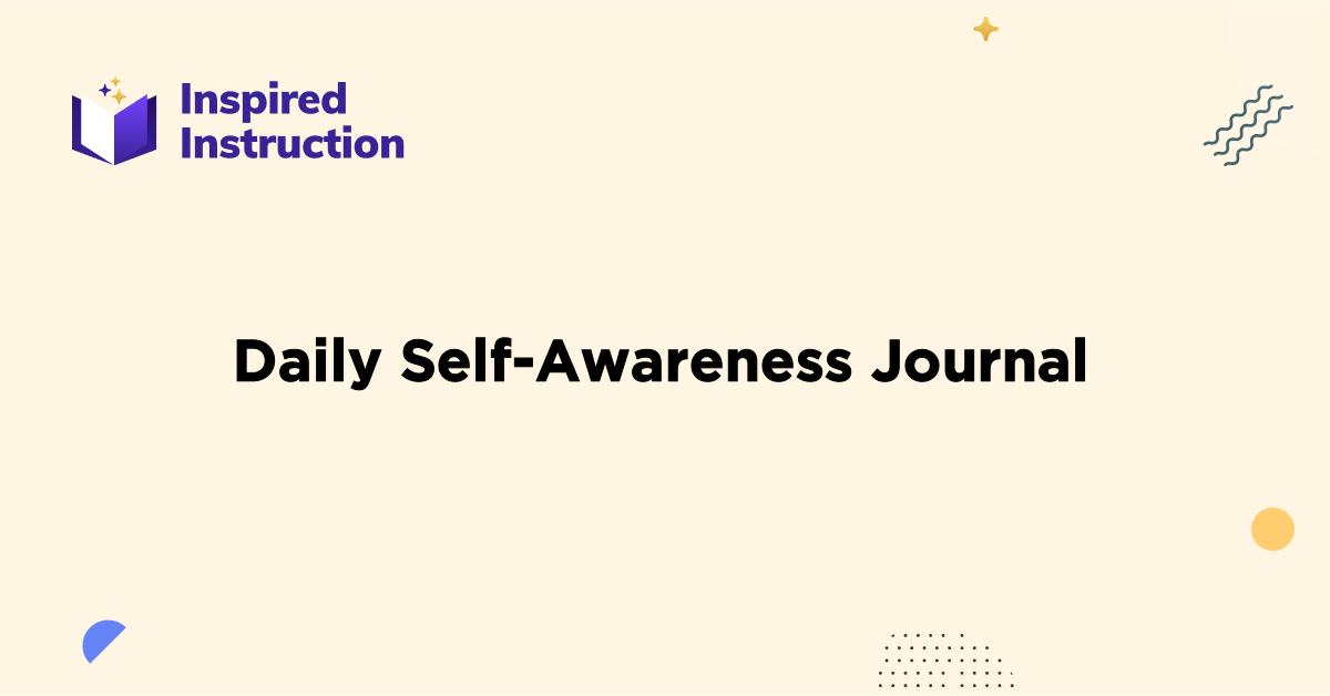 Daily Self-Awareness Journal