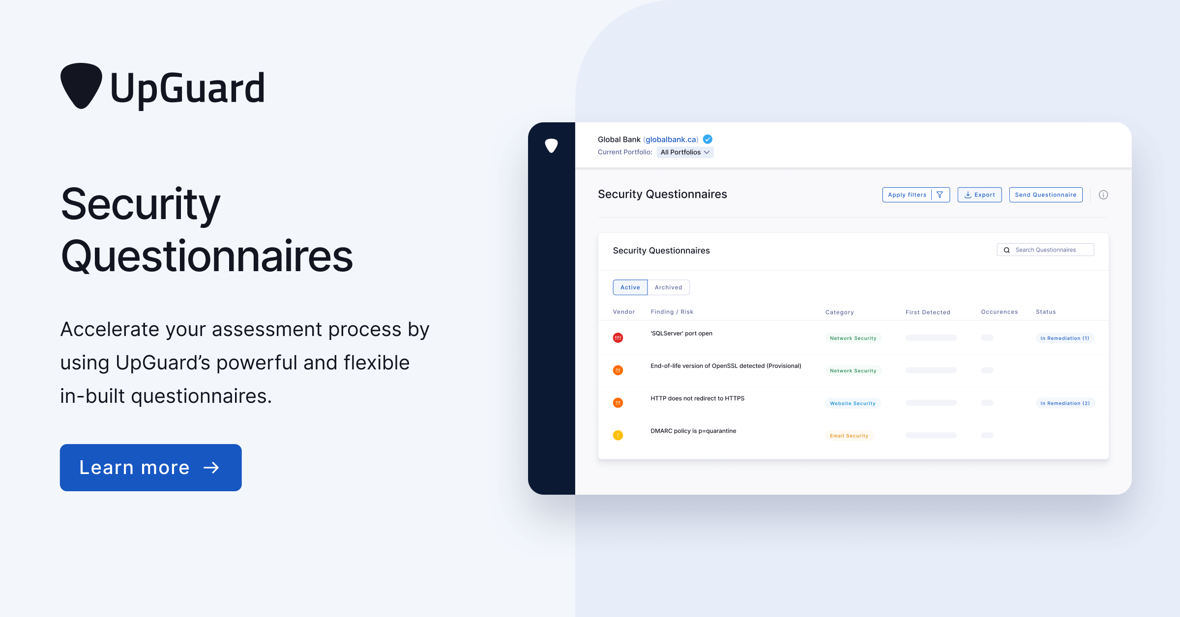 Security Questionnaires
