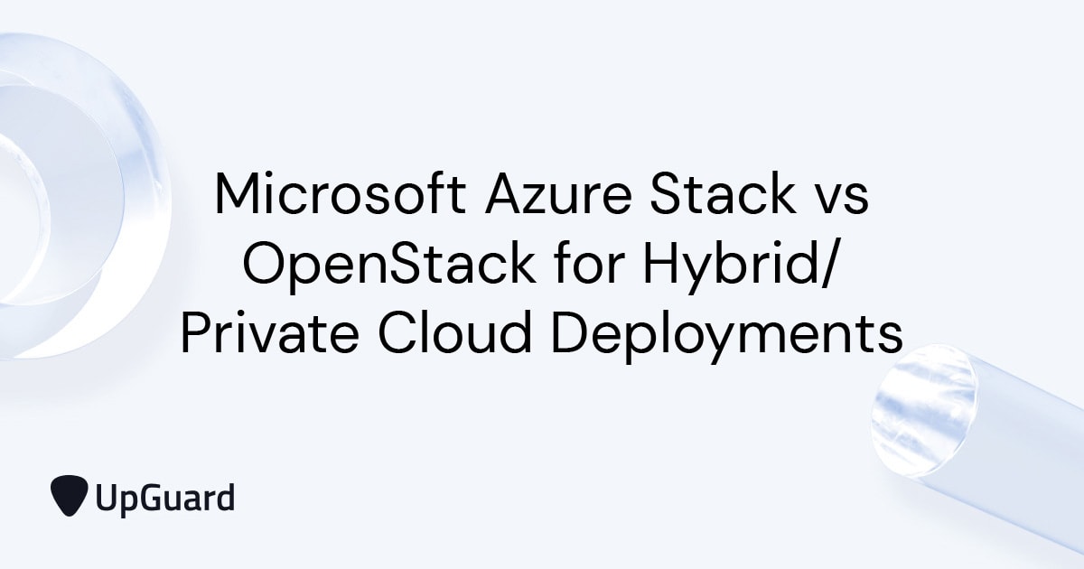 Microsoft Azure Stack vs OpenStack for Hybrid/Private Cloud Deployments ...