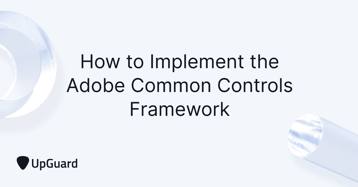 How to Implement the Adobe Common Controls Framework | UpGuard