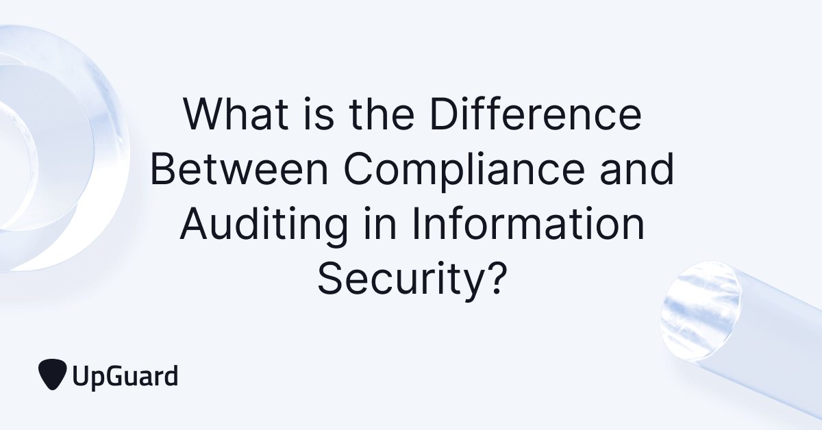 What is the Difference Between Compliance and Auditing in Information ...