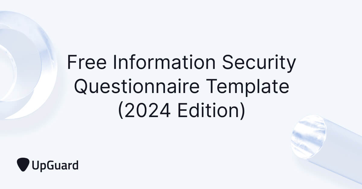 Free Infrastructure Security Questionnaire Template (2025 Edition ...