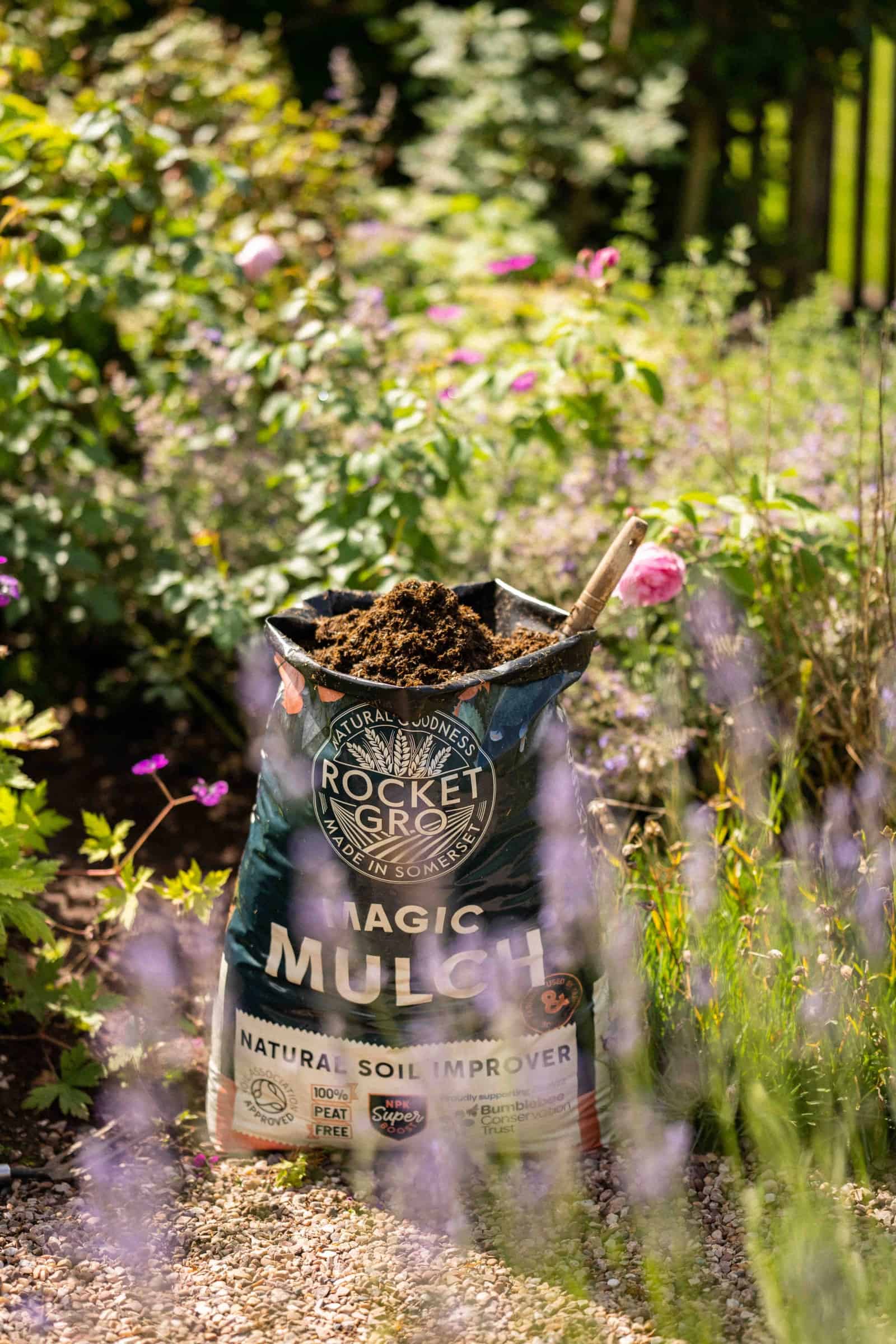 Brand identity and packaging design for a compost manufacturer | RocketGro