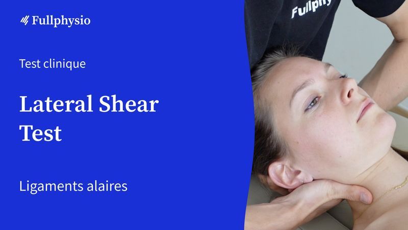 Lateral shear test