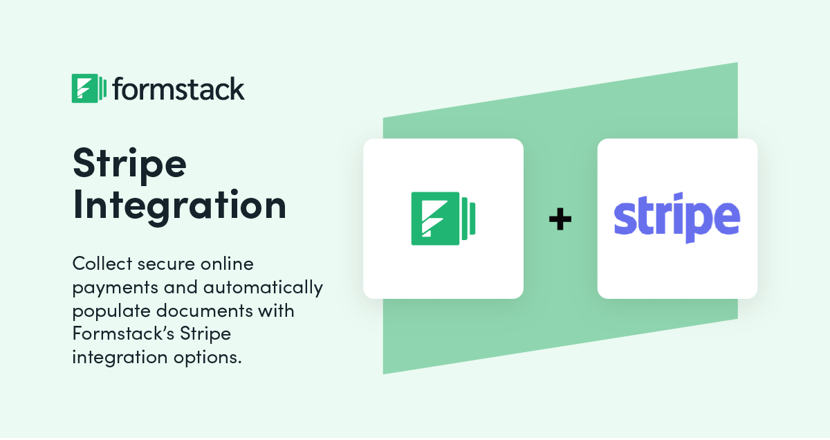 Stripe Integration | Stripe Payment Processor | Formstack