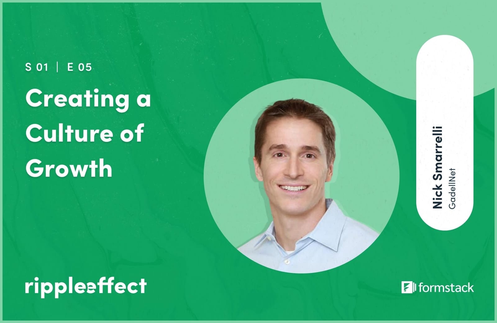 Ripple Effect Podcast: Creating A Culture of Growth - GadellNet | Formstack