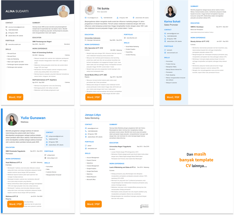 Free CV Maker - Create Your Online CV in Minutes