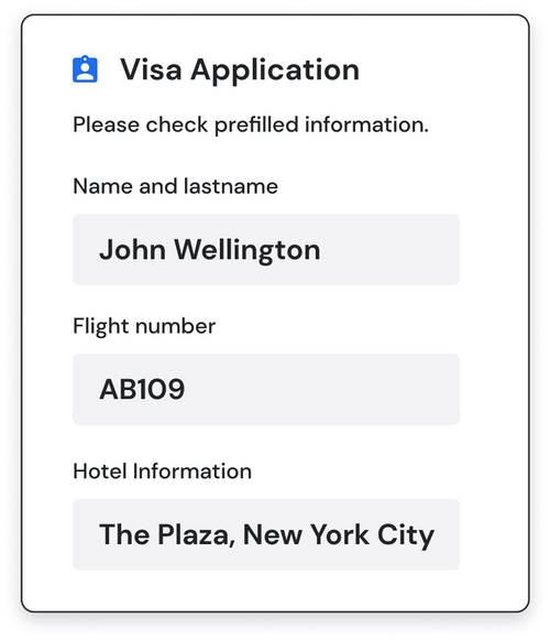 Get eVisa and eTA status at check-in | sherpa°