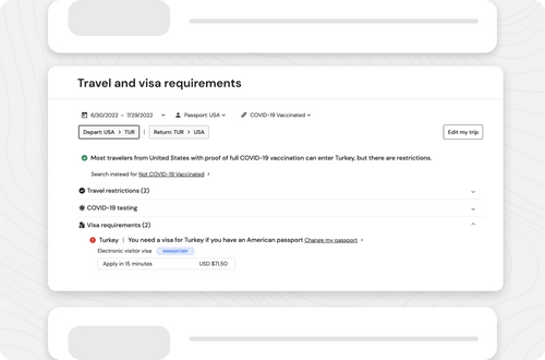 Get eVisa and eTA status at check-in | sherpa°