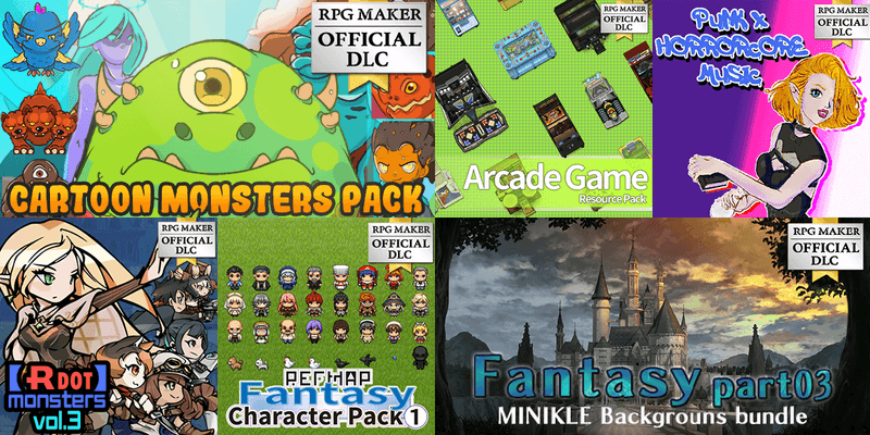 New Releases: Monsters, Characters, Music and More! 6 New Packs | The ...