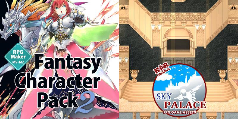New Releases: Fantasy Character Pack 2, KR Sky Palace Tileset | The ...