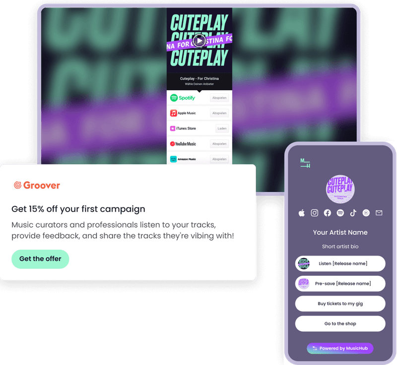 How MusicHub works: our tools and services