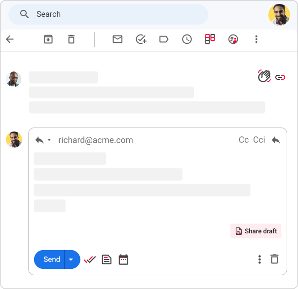 Shared Email Draft Solution for Gmail | Gmelius