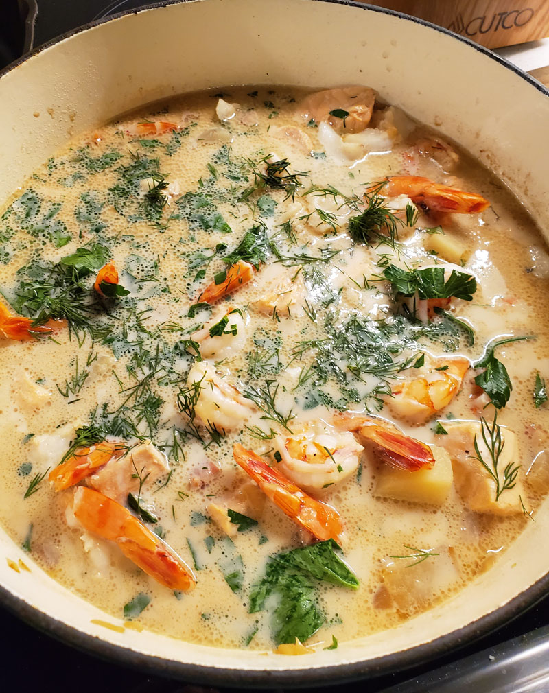 Cookbook - Seafood Chowder