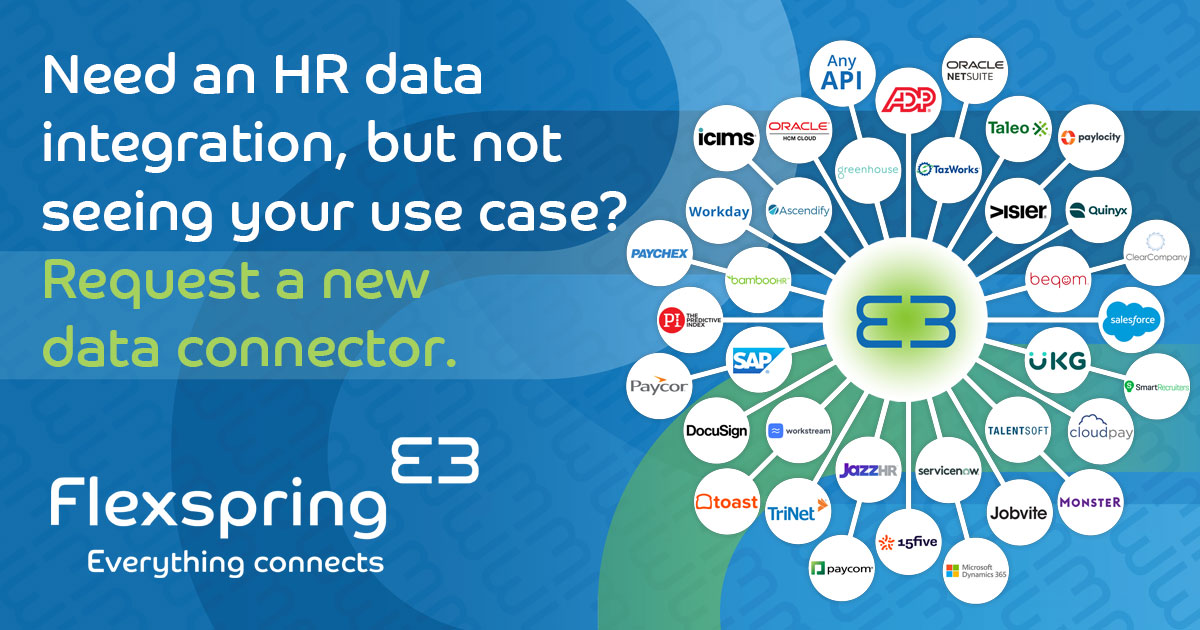 Request Data Connector from Flexspring