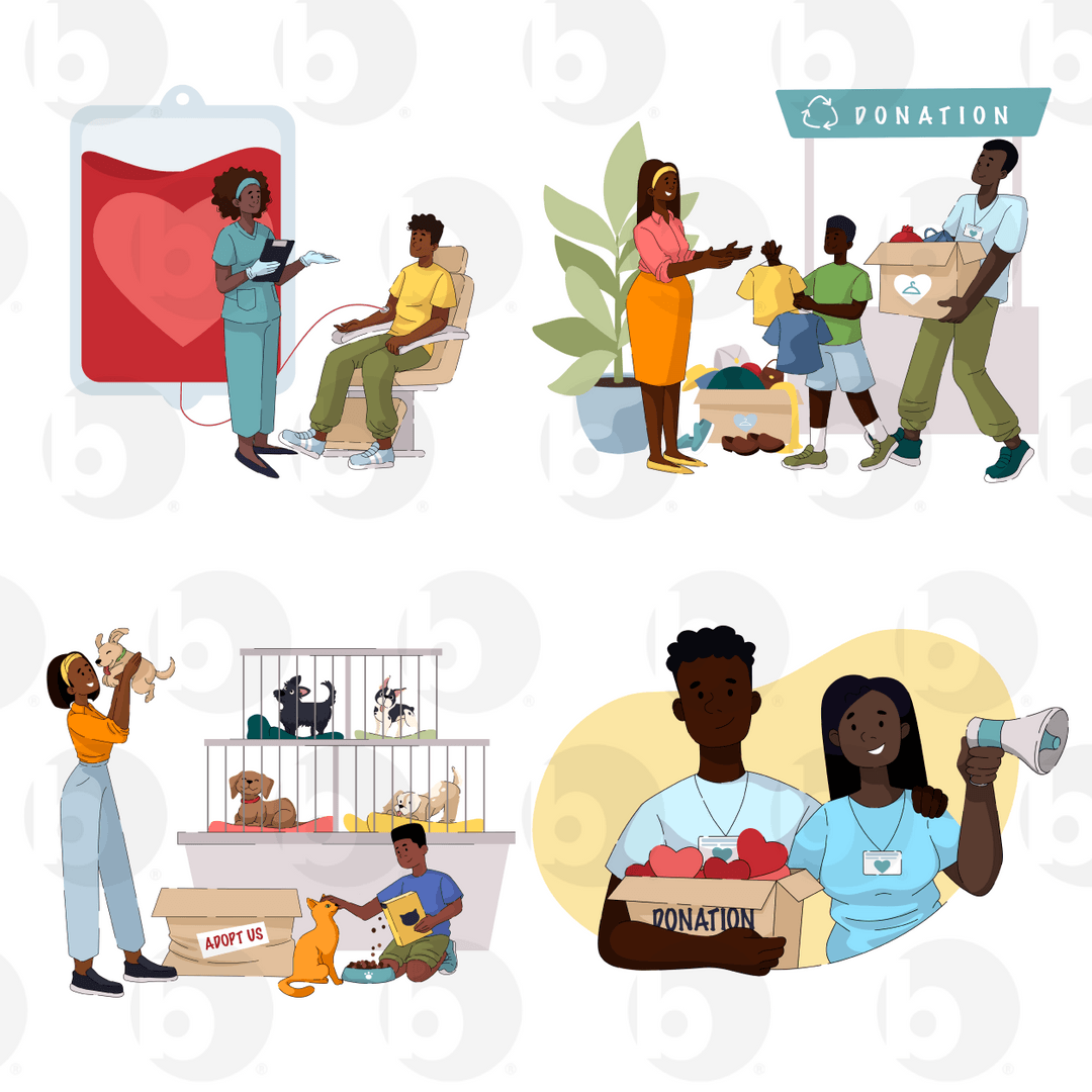 Illustrations of Black People for Your Next Digital Project | Black ...