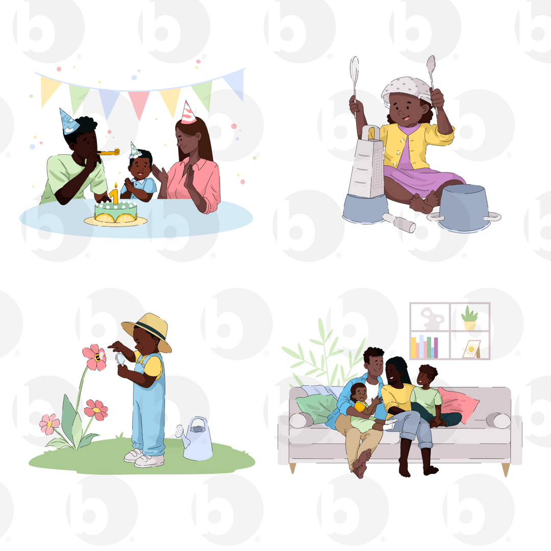 Illustrations of Black People for Your Next Digital Project | Black ...
