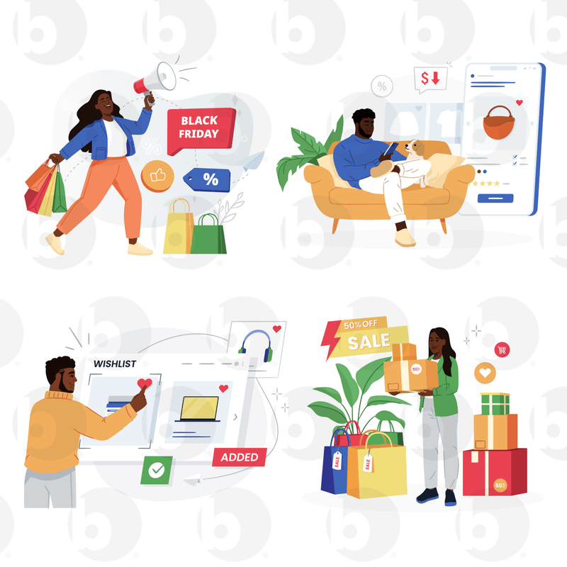Illustrations of Black People for Your Next Digital Project | Black ...