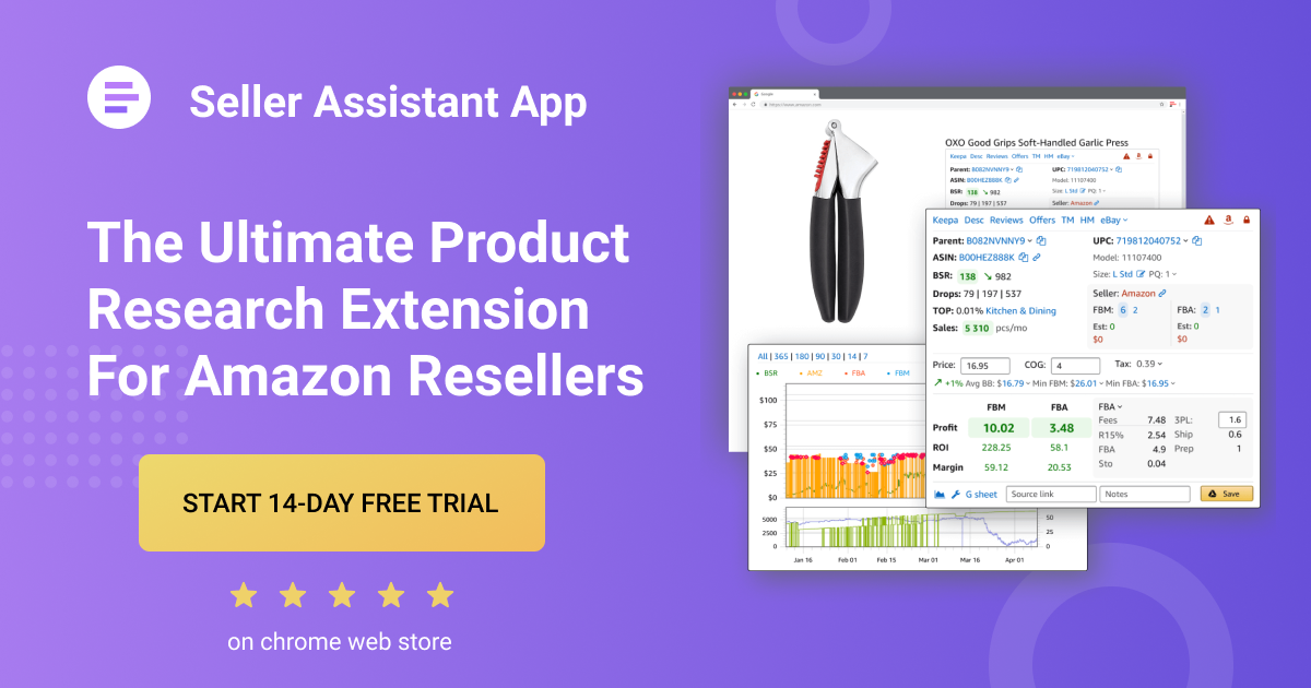 Seller Assistant Extension – All-in-One Amazon Product Research Tool