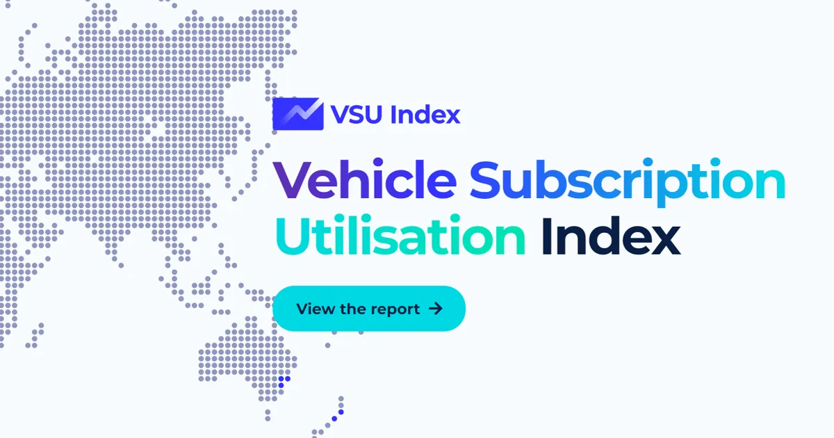 Vehicle Subscription Utilisation Index | Loopit.co