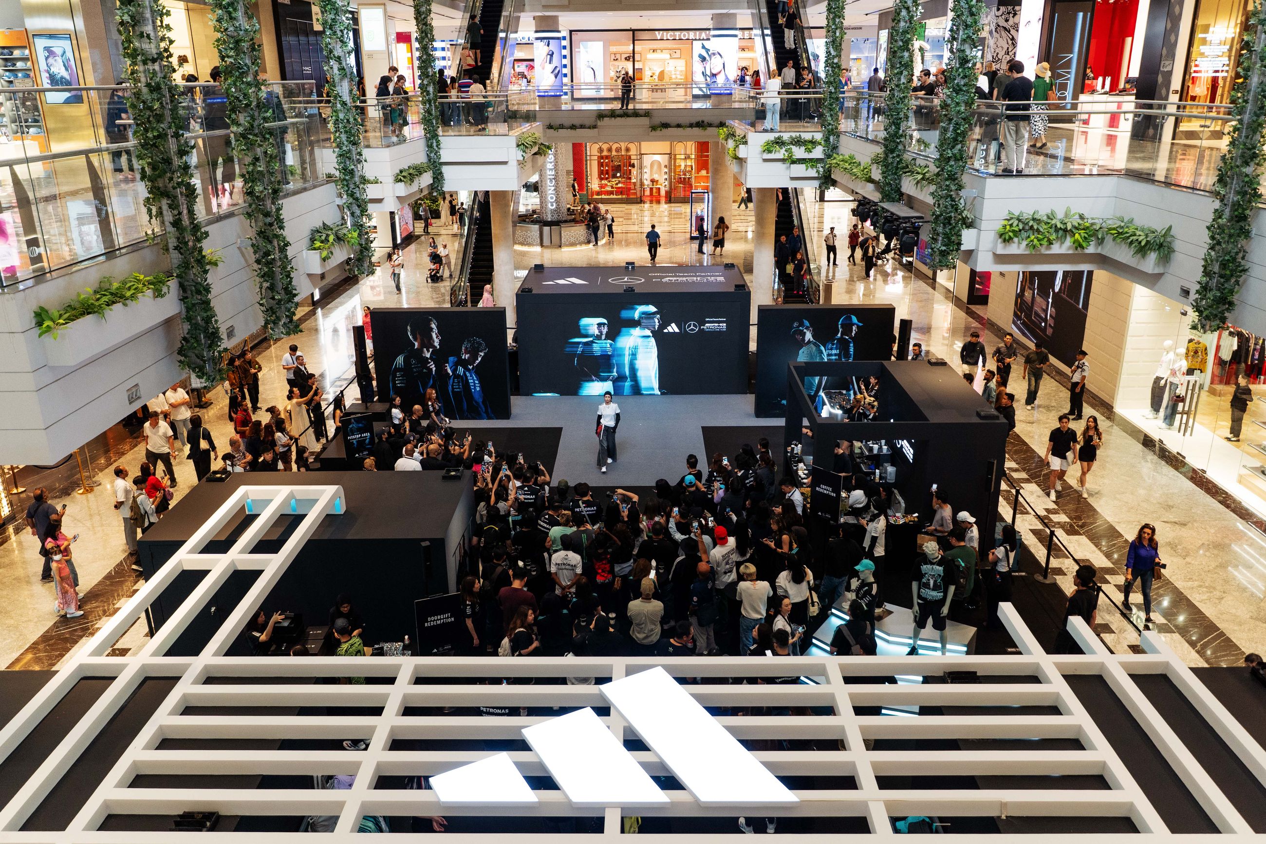 Light the bay with adidas x Mercedes-AMG PETRONAS F1 Team