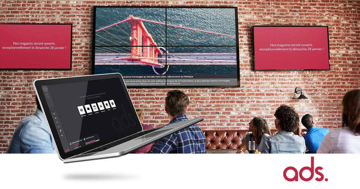 Taille des écrans dynamiques en pouces et cm