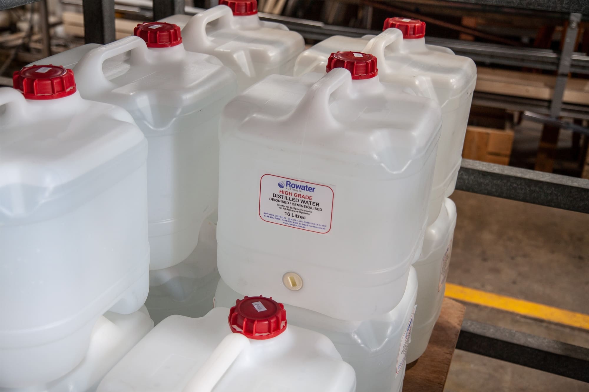 High purity water delivered to your address