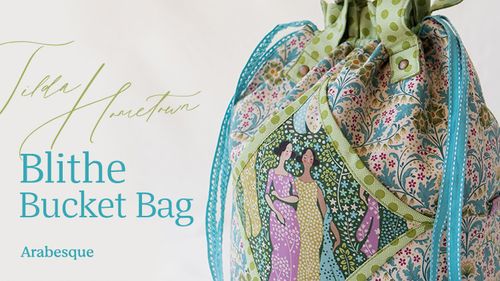 Tilda Hometown Blithe Bucket Bag