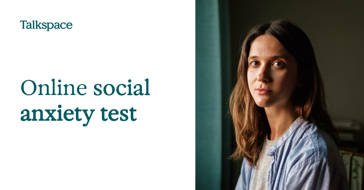 Free Social Anxiety Test & Social Phobia Screening | Talkspace