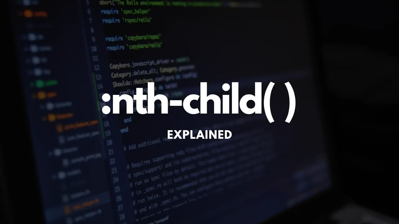 CSS :nth-child() Pseudo-Class Selector