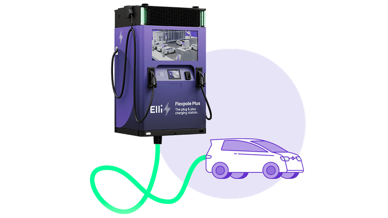 The flexible fast-charging station by Elli – for low-voltage and ...