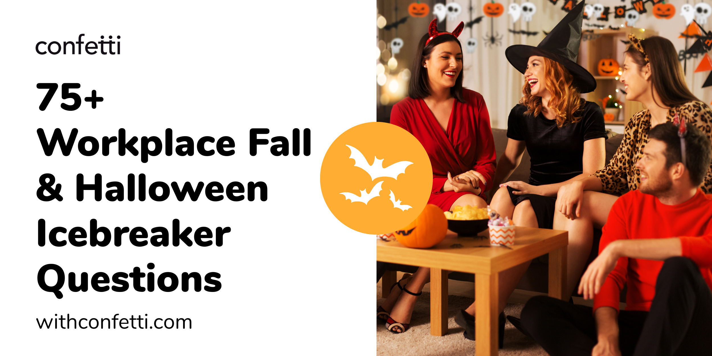 75+ Fall Seasonal Icebreakers for Teams | Confetti 🎉