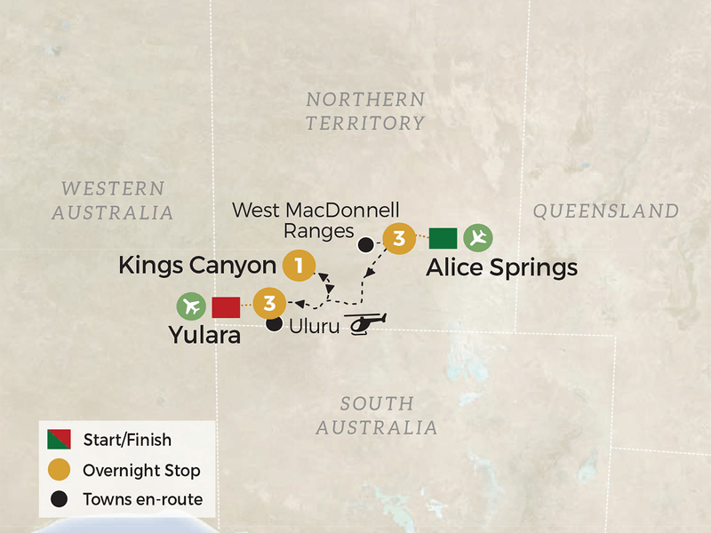 Alice Springs, Kings Canyon & Uluru Adventure | Red Centre Tour ...