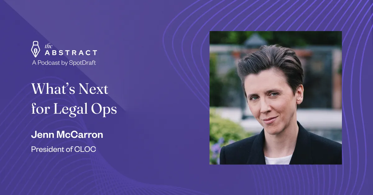 What’s Next for Legal Ops: Jenn McCarron, President of CLOC
