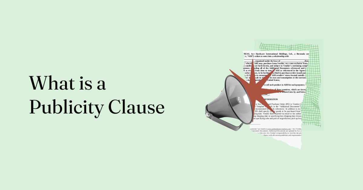 Publicity Clause: Everything You Need to Know