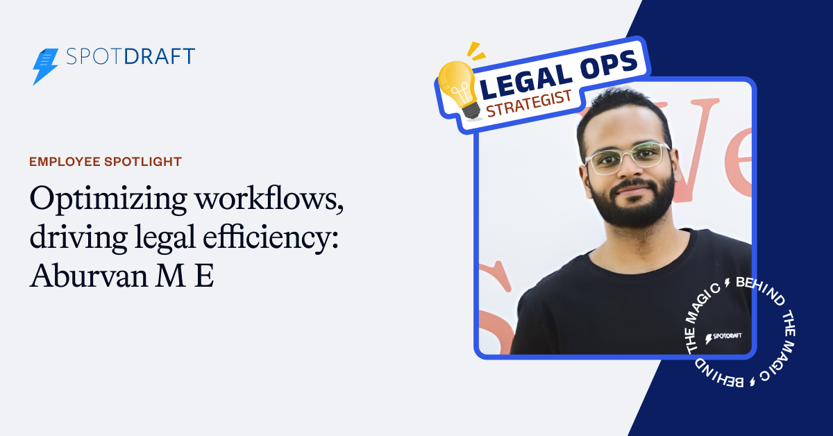 Employee Spotlight: Aburvan M E